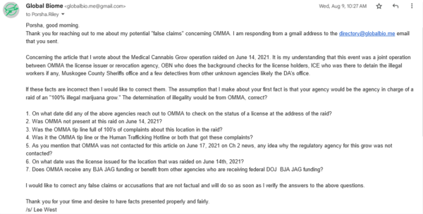 Compassionate Cultivation and Marijuana Policy Project Hired DPS Chief ...